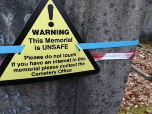 Memorial/Headstone testing. – Friends of Brandwood End Cemetery